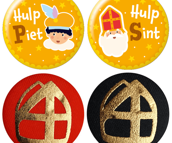 Sinterklaas Buttons kopen – Partywinkel