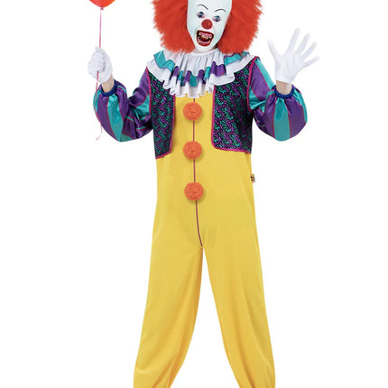 IT Pennywise Kostuum All-in-One – Partywinkel